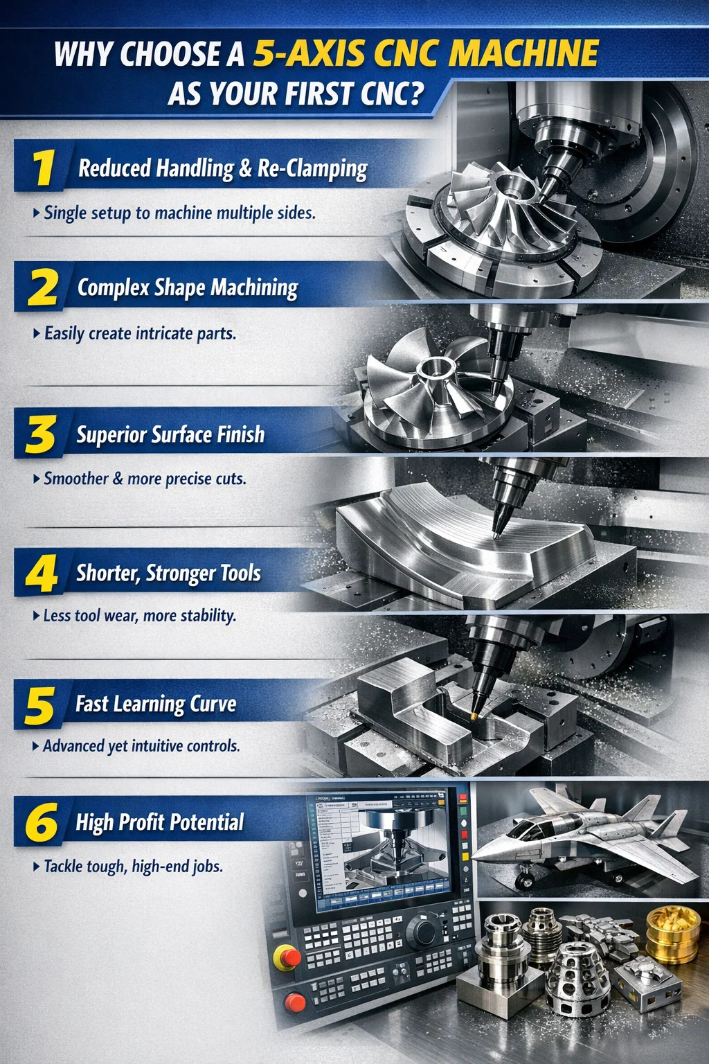 Why 5-axis should be your first cnc machine?- Nantong Sunway Science ...
